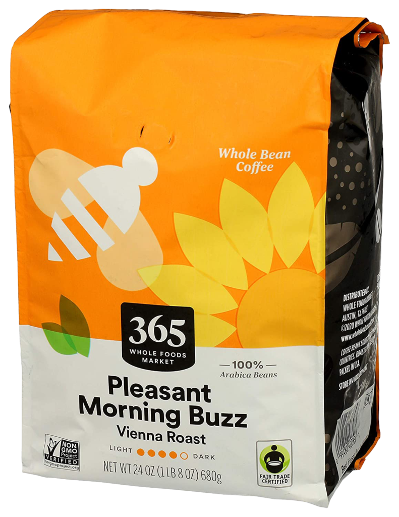365 by Whole Foods Pleasant Morning Buzz Vienna Roast Coffee Review ...